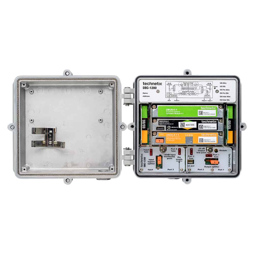DBC-1200 smart RF amplifier single active output - Technetix Americas